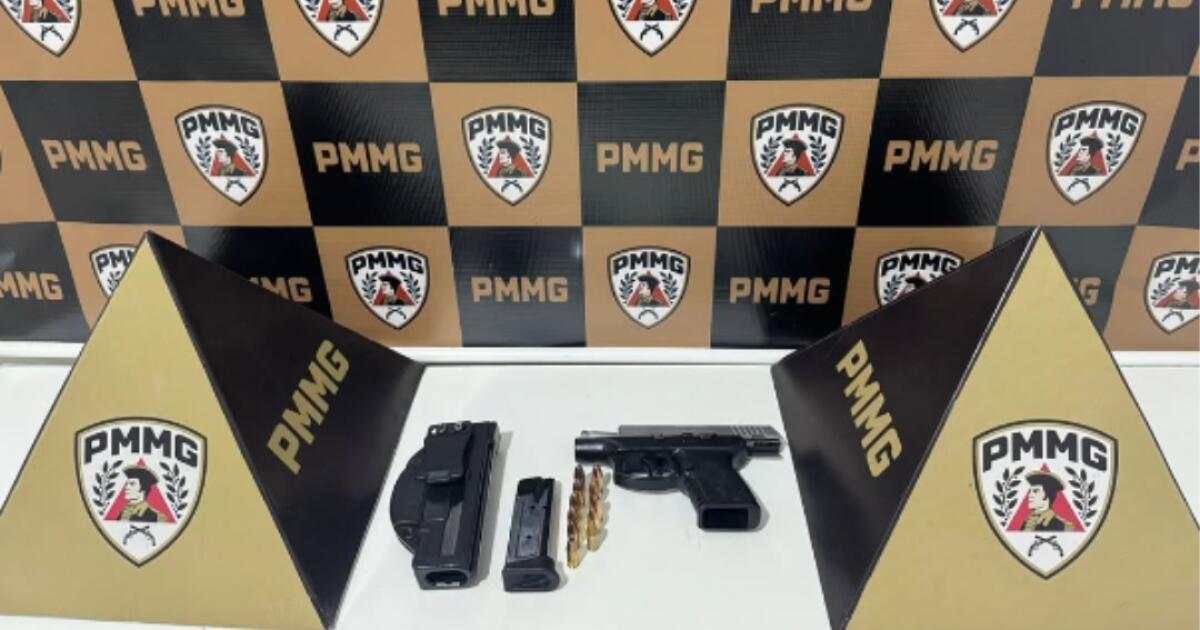 Homem é preso em bar de Timóteo com pistola de uso restrito | Plox