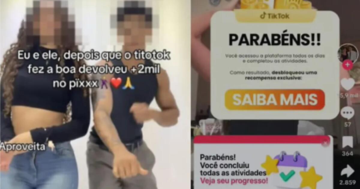 Golpe do falso reembolso de R$ 2 mil no TikTok engana usuários com ...