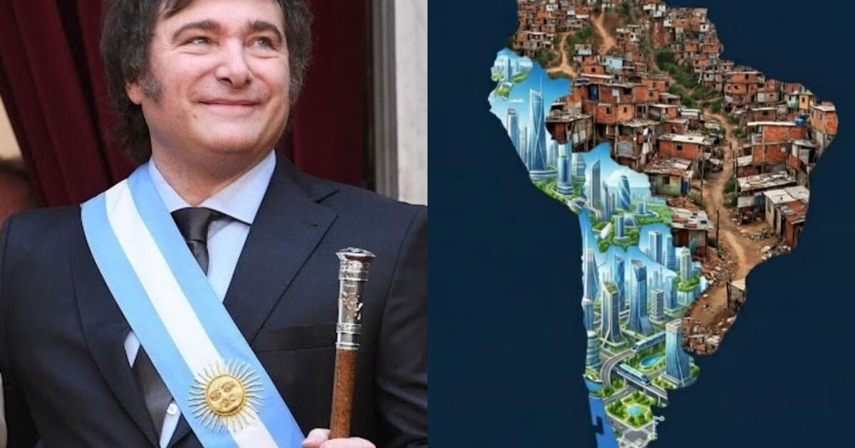 Post de Javier Milei retrata Brasil como 'grande favela' e gera forte ...