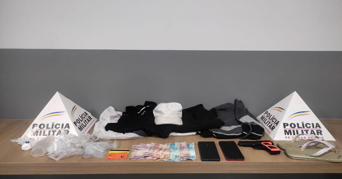 Jovem é preso após roubo a comércio e perseguição policial em Manhuaçu ...