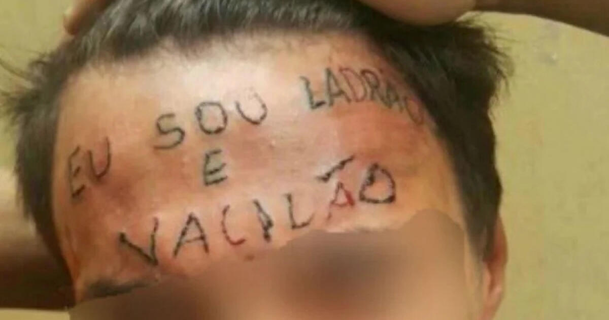 Homem com tatuagem 'eu sou ladrão e vacilão' é preso novamente | Plox