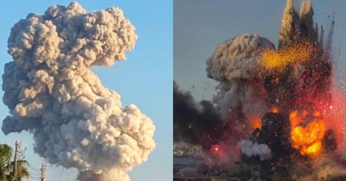 Explosão atinge fábrica de fogos de artifício em Naxxar, Malta, e deixa ...