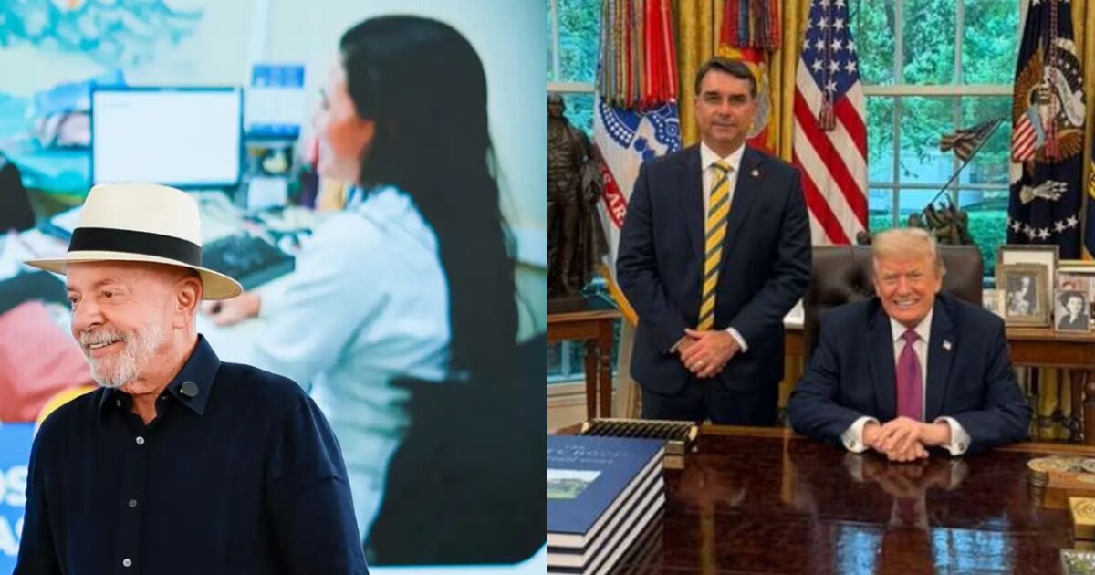 Lula acusa Flávio Bolsonaro de pedir a Trump interferência contra o Pix ...