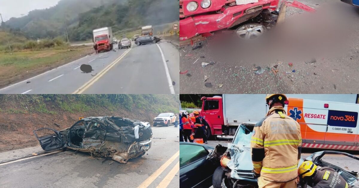 Acidente na BR-381 em Nova Era deixa motociclista de 28 anos morto e ...